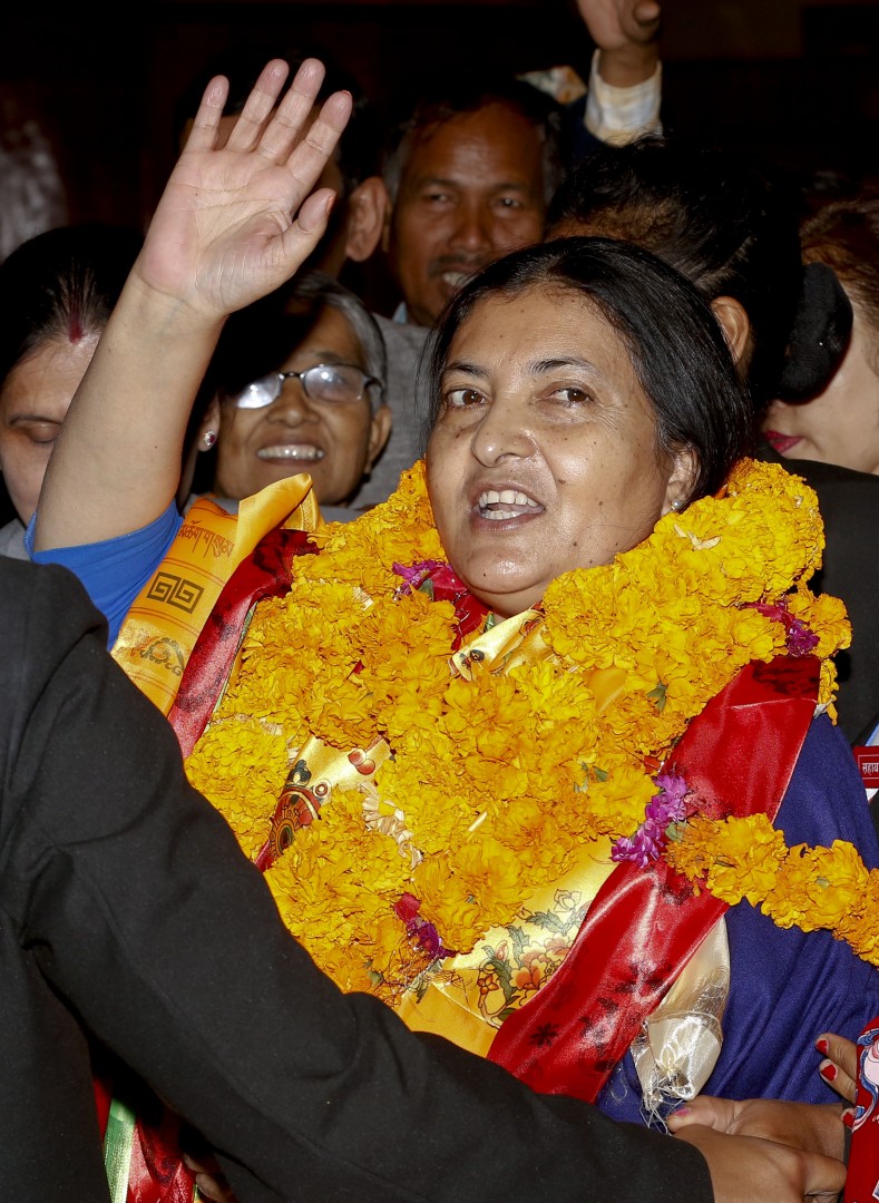 Bidhya Devi Bhandari postala prva ženska predsednica Nepala | Nova24TV