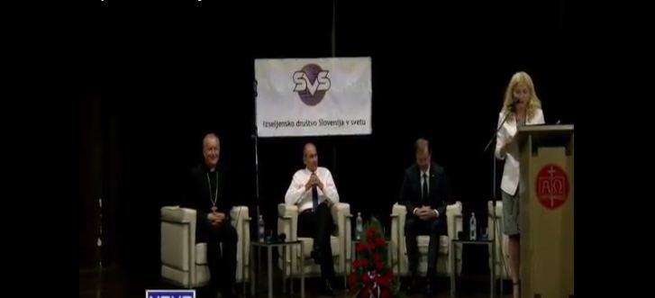 23. tabor Slovencev po svetu. Janez Janša in Lojze Peterle na istem odru. 1 | Nova24TV