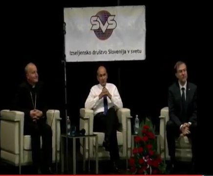 23. tabor Slovencev po svetu. Janez Janša in Lojze Peterle na istem odru. 1 | Nova24TV