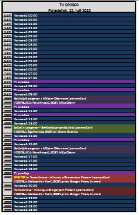 TV SPORED (ponedeljek, 25.7.2016) 1 | Nova24TV