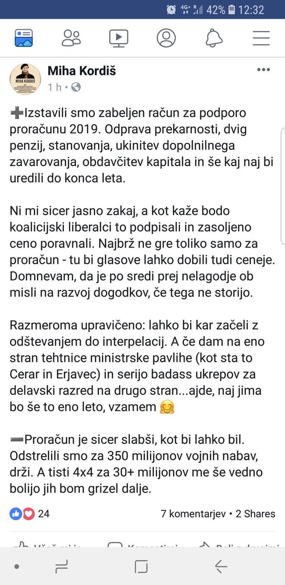 miha kordiš fb | Nova24TV