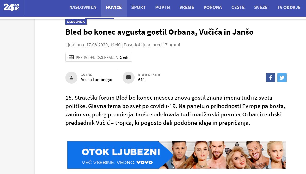 24ur | Nova24TV