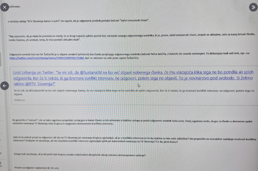 Uroš Urbanija, Mihael Šušteršič, Siol | Nova24TV