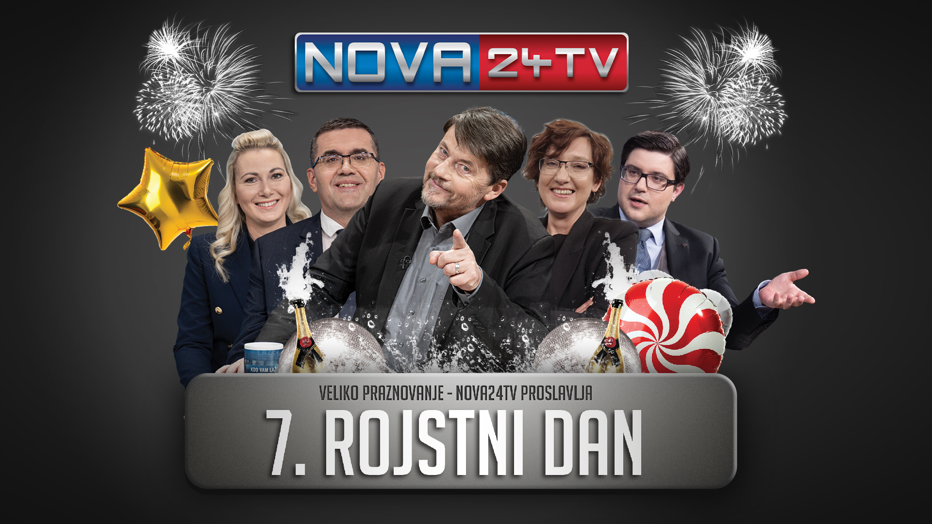7. rojstni dan Nova24TV | Nova24TV
