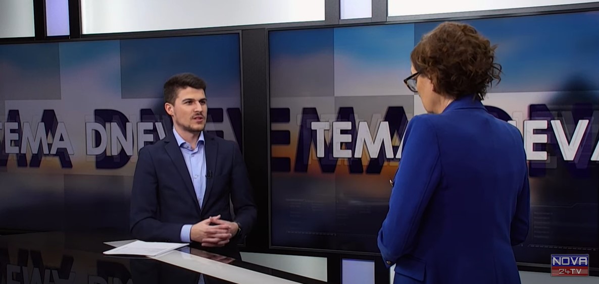 (VIDEO) Podpredsednik SDM Nejc Brence glede prijave Inštituta 8. marec ...