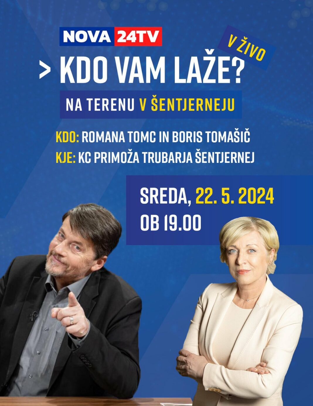 Kdo vam laže z Romano Tomc | Nova24TV