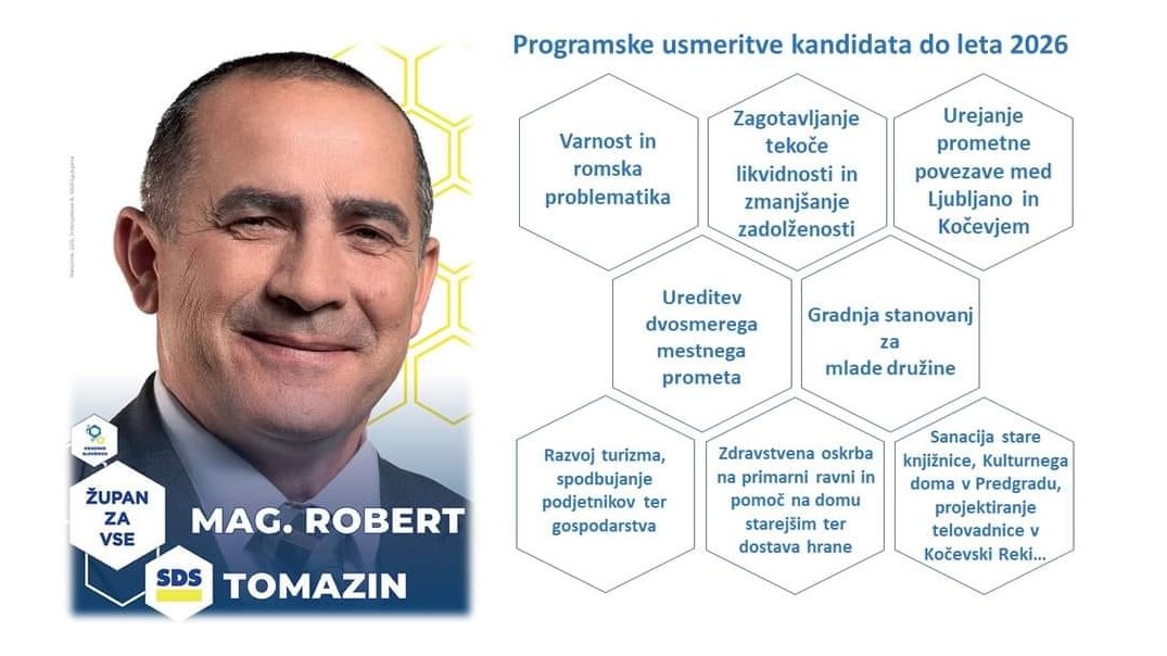 Robert Tomazin, Kočevje | Nova24TV