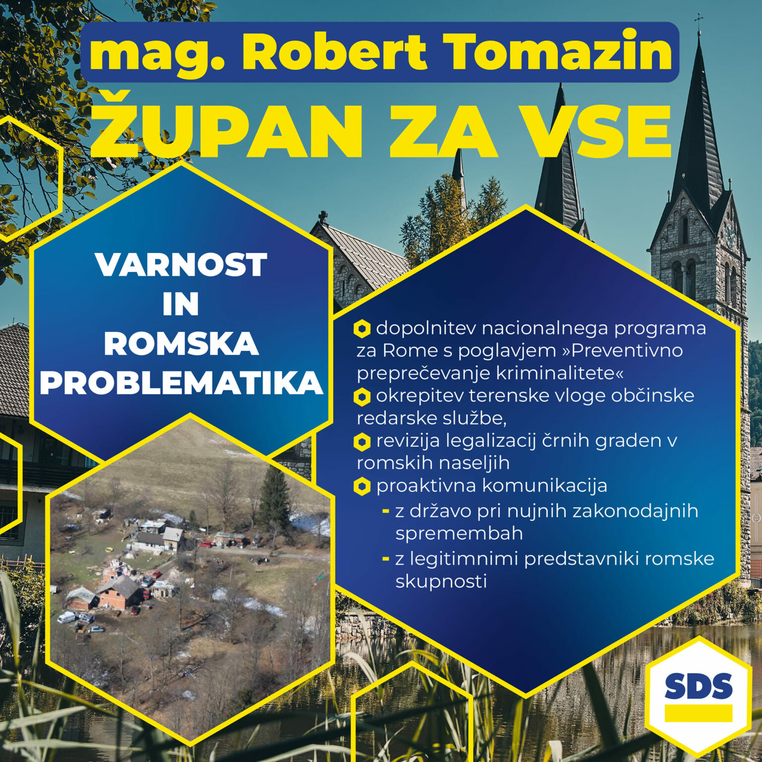 Kočevje: Županski kandidat Tomazin ima rešitve za romsko problematiko ...