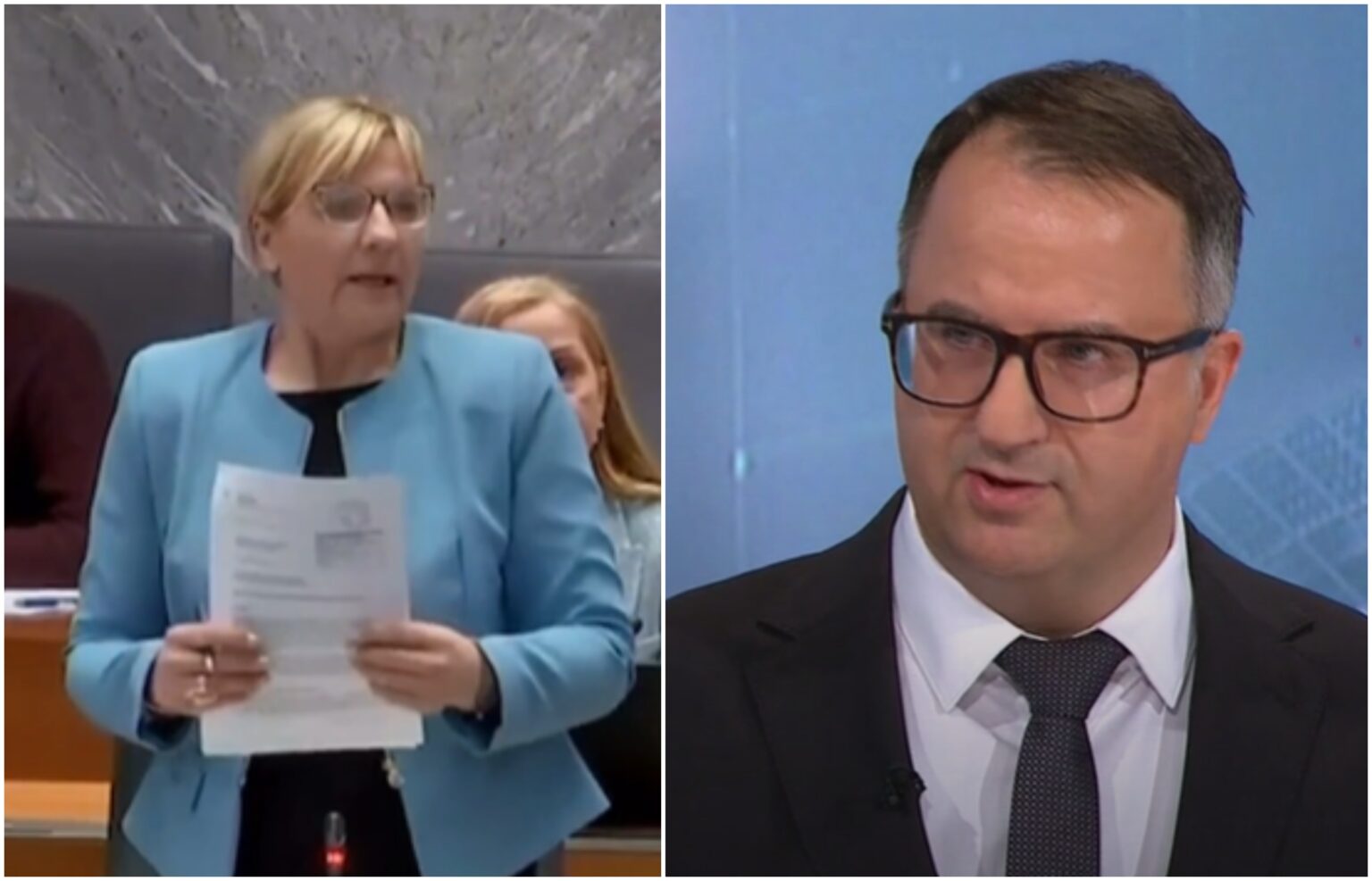 Laž na laž: Tako je poslanka Svobode razkrinkala predsednika uprave Gen ...