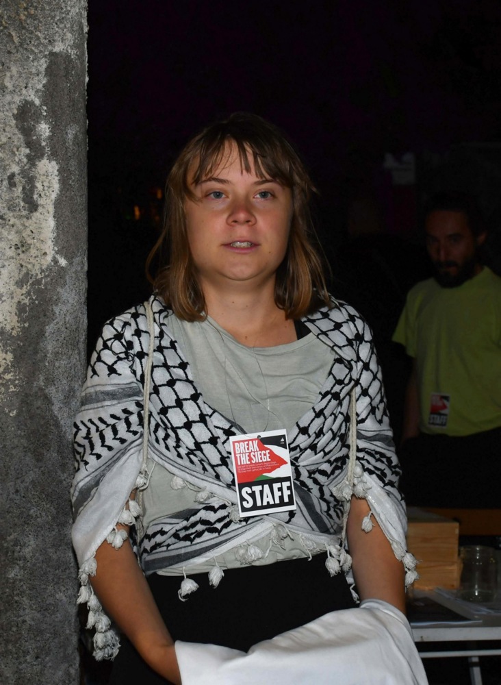 Greta gre v Gazo | Nova24TV